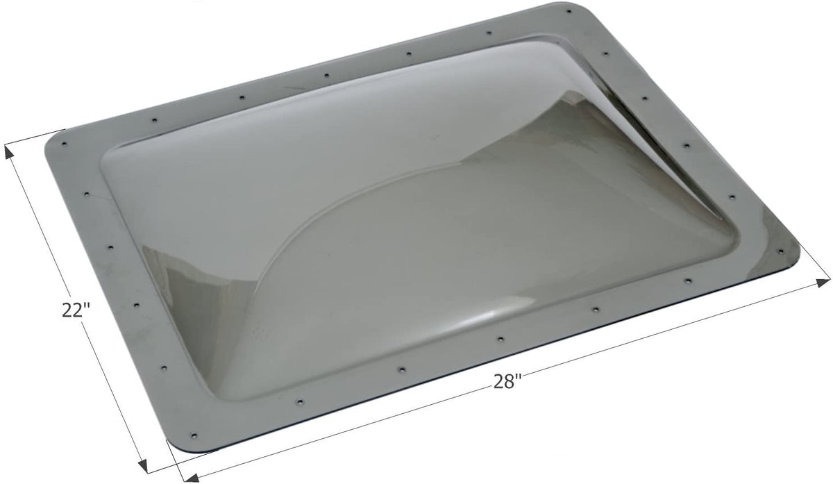 Skylight; 4 Inch High Bubble Type Dome 24 x 18 — RV Parts To Go