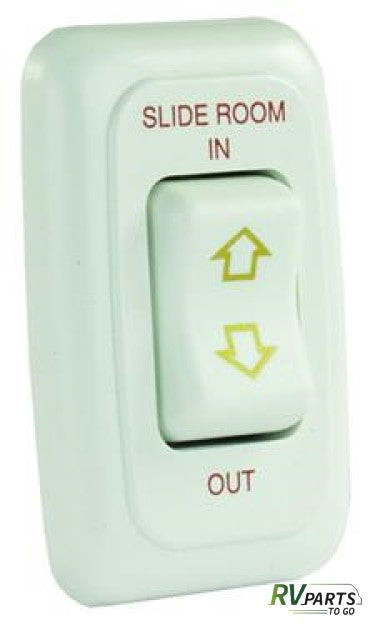 Slide Out Switch White - Purchase Online & Earn RV Parts To Go points
